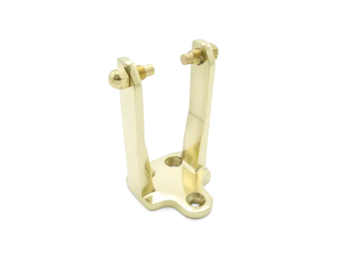 Extended Mounting Bracket - 3 Hole - Brass